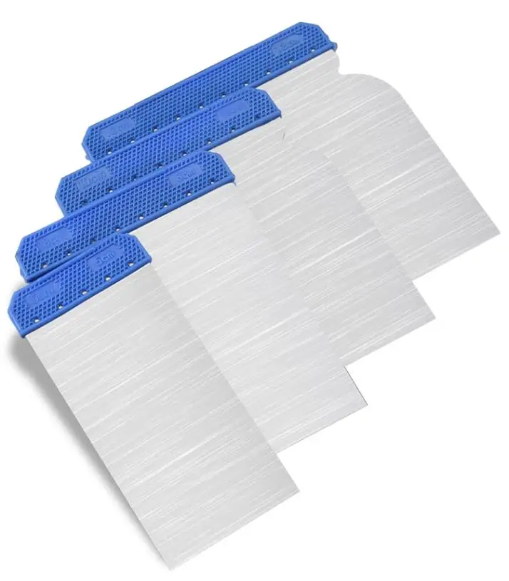 Body Filler Applicator Set 4 Pcs Auto Paint Tools Car Putty Knife Steel ...