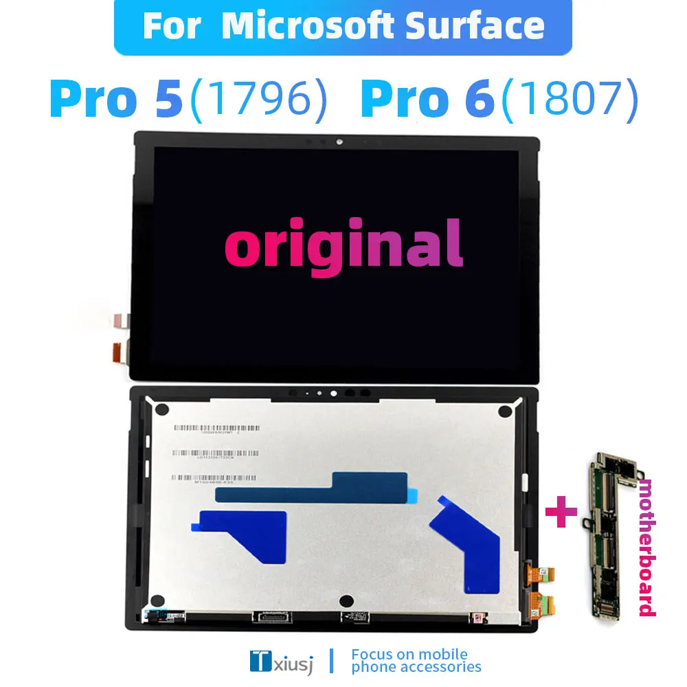 12-3-Pro5-LCD-For-Microsoft-Surface-Pro-5-1796-LCD-Display-Touch-Screen ...