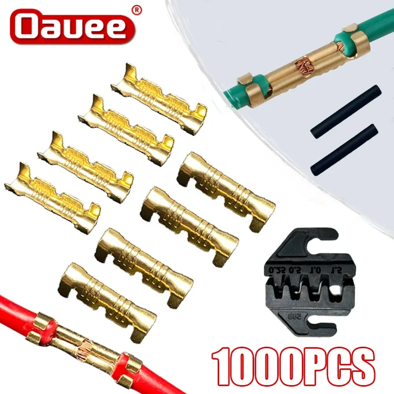 50-100-200PCS-453-U-shaped-0-3-1-5mm2-Terminal-Tab-Cold-Inserts ...