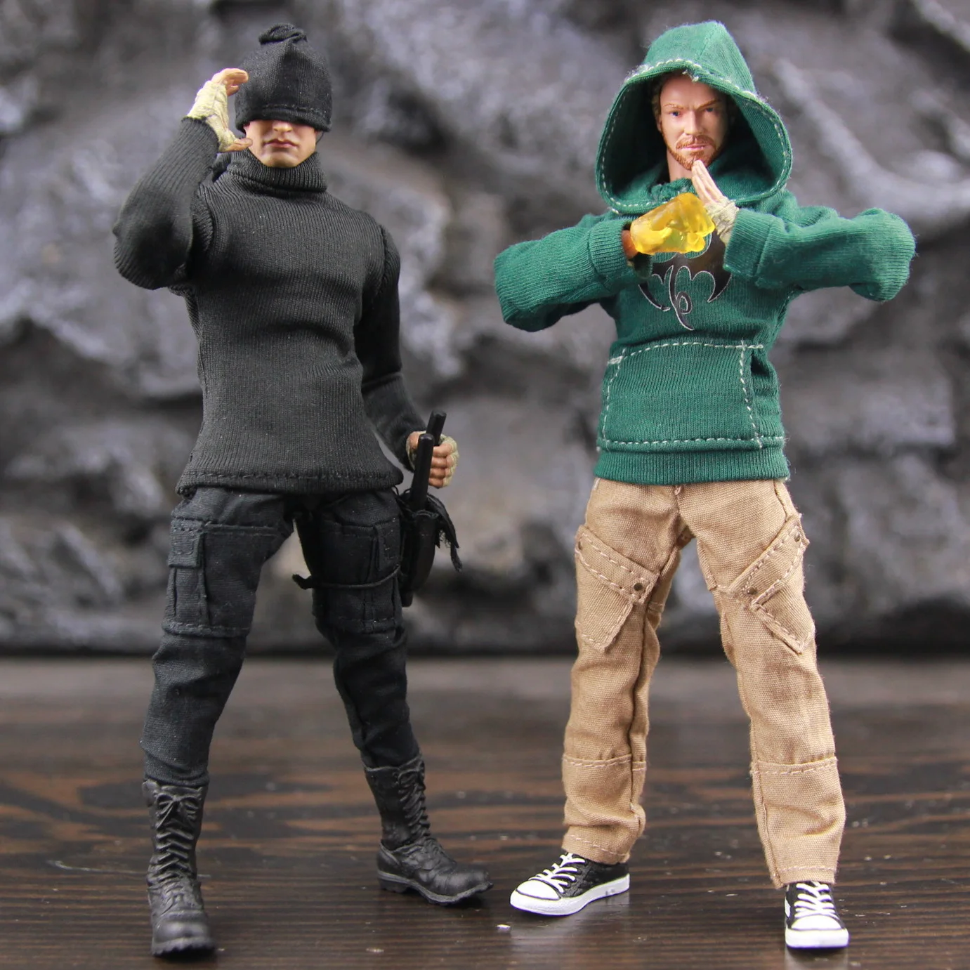 Marvel TV Iron Fist Daniel Rand Daredevil Matt Murdock 6" Action Figure ...
