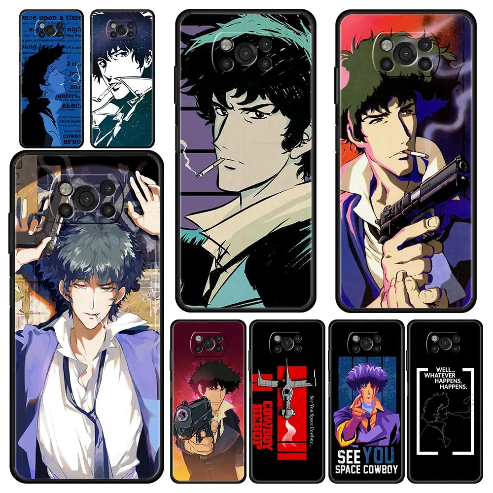 Hot Japan Anime Cowboy Bebop Phone Case For Xiaomi Poco X3 NFC M3 F3 F4 ...