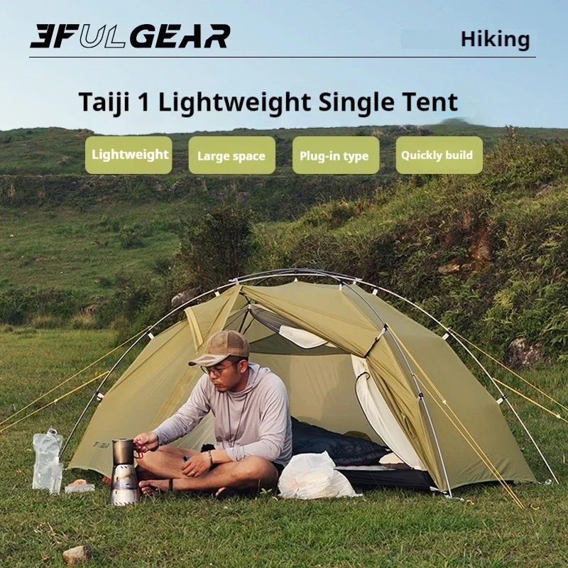 3F-UL-GEAR-1-Person-Camping-Tent-Single-15D-Nylon-Ultralight-Portable ...
