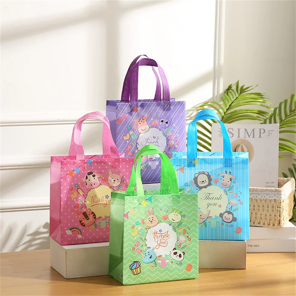 4Pcs-Cute-Cartoon-Gift-Bag-Non-Woven-Fabrics-Candy-Gift-Bags-for-Kids ...