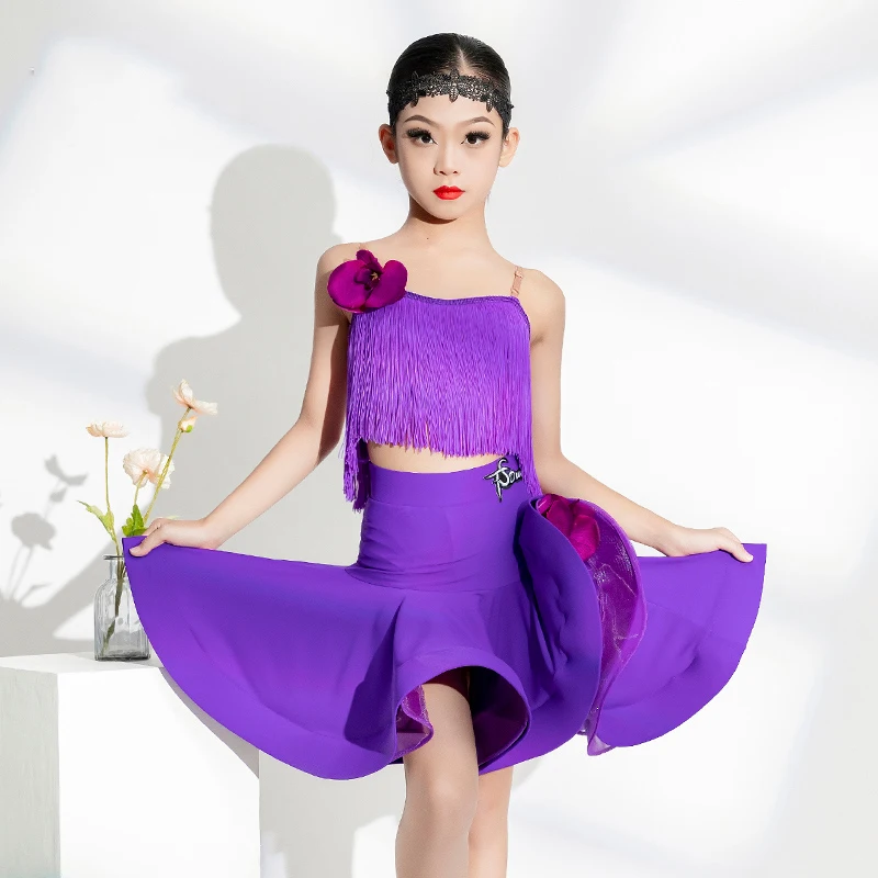 New-Latin-Dance-Dresses-Child-Ballroom-Dance-Competition-Costumes-Girls ...