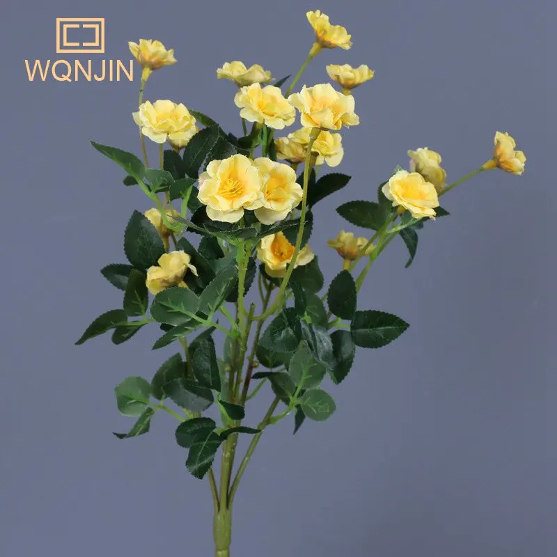1PC-Small-Roses-Artificial-Flower-Wedding-Garden-Table-Rose-Bouquet ...