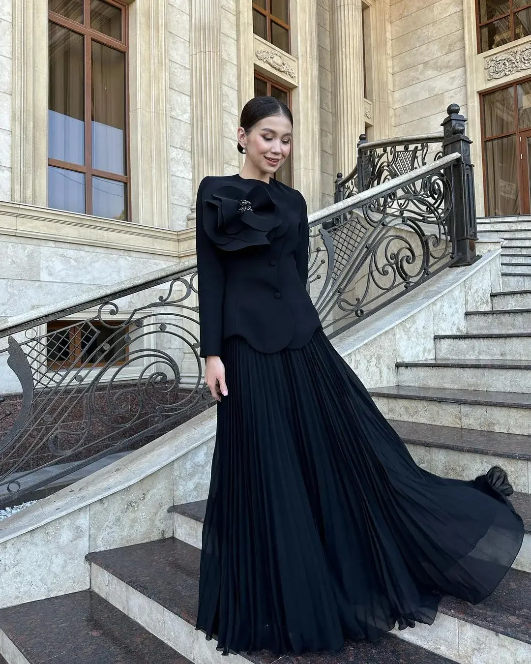Saudi-Arabia-Prom-Dresses-Formal-Women-Evening-Dresses-Long-Sleeves-O ...