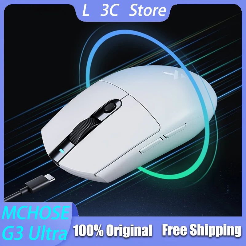 MCHOSE G3 Ultra Gaming Mouse Tri-mode Wireless 8k Lightweight ...