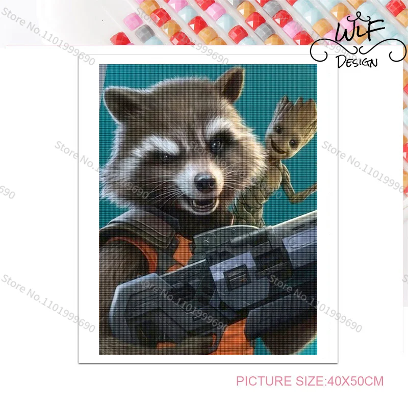 Rocket Raccoon Movie Poster