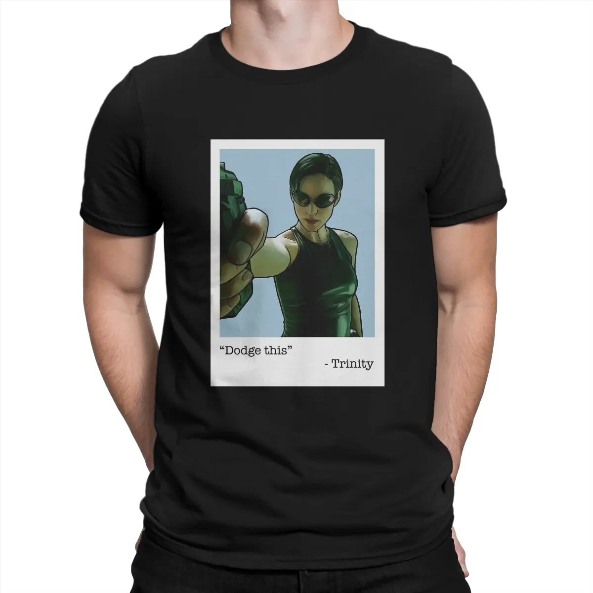 Men-T-Shirts-Trinity-Novelty-Pure-Cotton-Tees-Short-Sleeve-The-Matrix-T ...