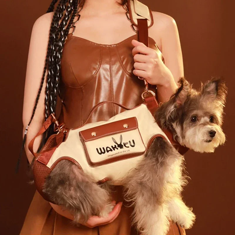 Pet-Carrying-Harness-Set-for-Cats-Puppy-Outdoor-dog-Carrier-Soft ...