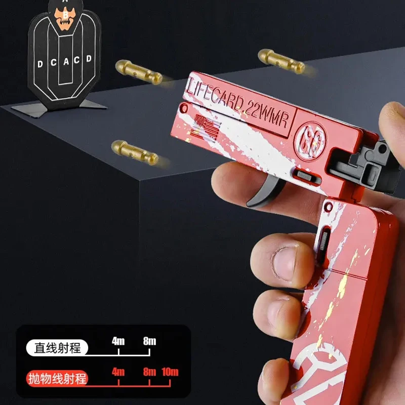 Lifecard-Alloy-Folding-Gun-Toy-Soft-Bullet-Blaster-Shooting-Model ...
