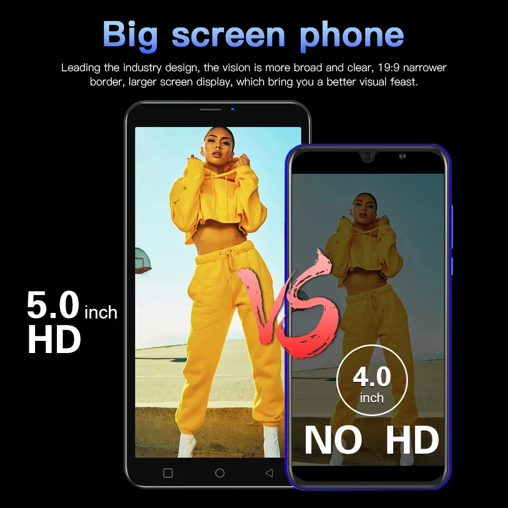 FUFFI S23 Ultra Smartphone Android 5.0 inch 16GB ROM 2GB RAM Google ...