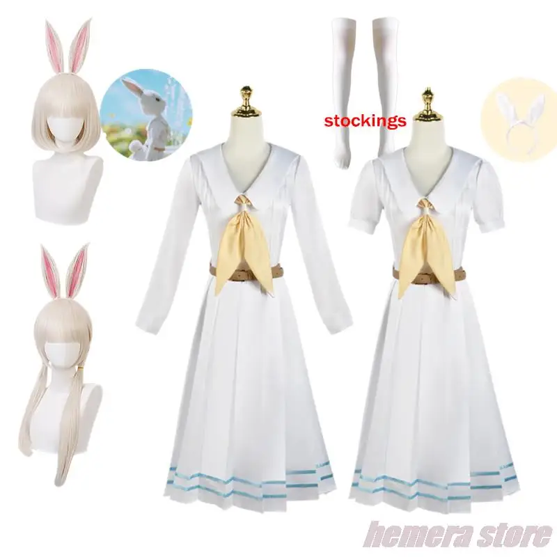 Anime-Beastars-Haru-Cosplay-Costume-Lolita-Dress-JK-Uniform-Haru-Wig ...