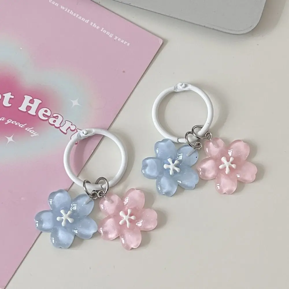 Simulated Sakura Key Chain Cherry Blossom Resin Jelly Sakura Pendant ...