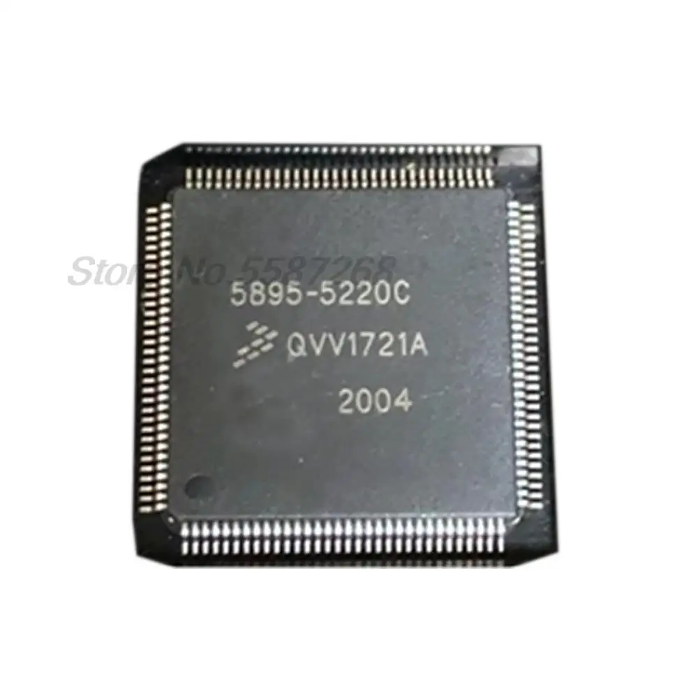 100% 자동차 ABS 칩 QFP128 IC SMD CPU 칩, 5895 5220C, 정품 신제품, 로트당 100 개 ...