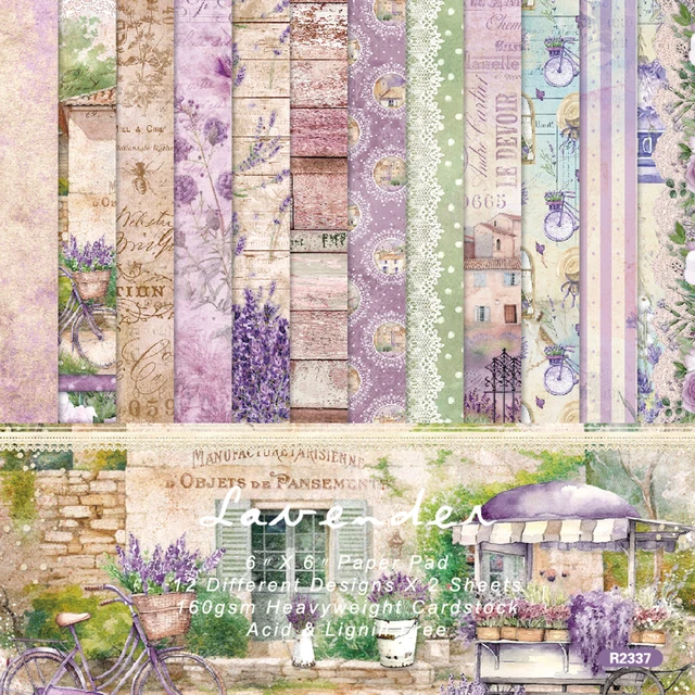 Scrapbooking Paper Purple