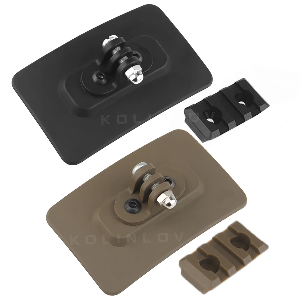 New-Tactical-FAST-Helmet-Base-Adapter-Fixed-Mount-For-GoPro-Hero-Action ...