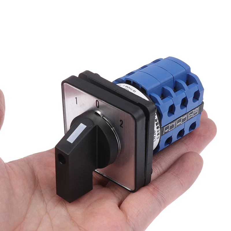1 Set 500V 20A 3 Poles Control Rotary Changeover Cam Switch CNC 3 ...