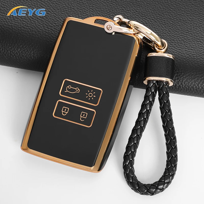 Car Key Case Cover Shell For Renault Koleos Kadjar Captur Megane ...