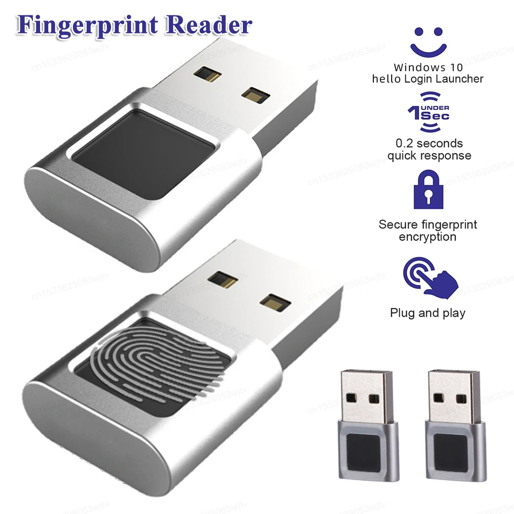 USB-Fingerprint-Reader-Module-for-Windows-10-Hello-Dongle-PC-Biometric ...