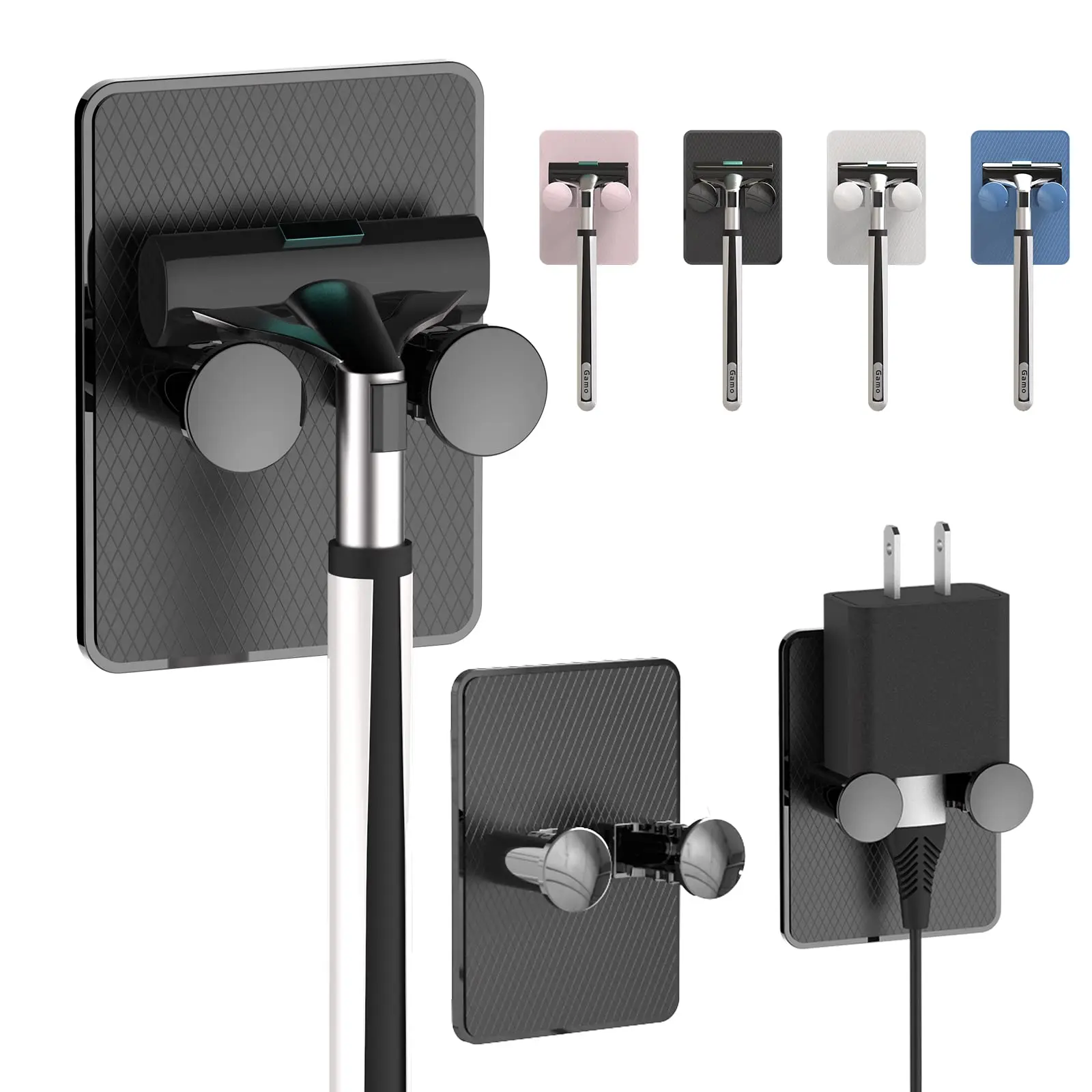 Adjustable-Waterproof-Razor-Holder-Wall-mounted-Shaver-Rack ...