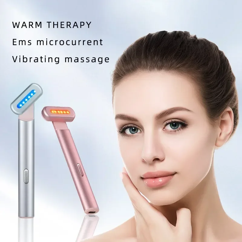 New-4-in-1-Facial-Wand-Magic-Wand-650nm-Anti-aging-EMS-Red-Light ...