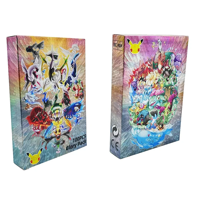 New-Pokemon-10000HP-Arceus-Game-Collection-Card-100pcs-Vstar-Vmax-GX-EX ...
