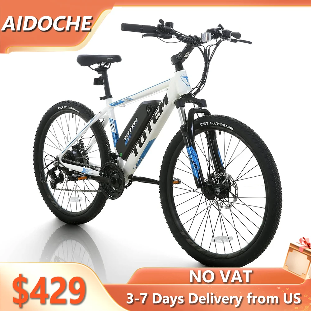 Victor-Electric-Bike-350W-36V-10-4Ah-Removable-Battery-Mountain-eBike ...