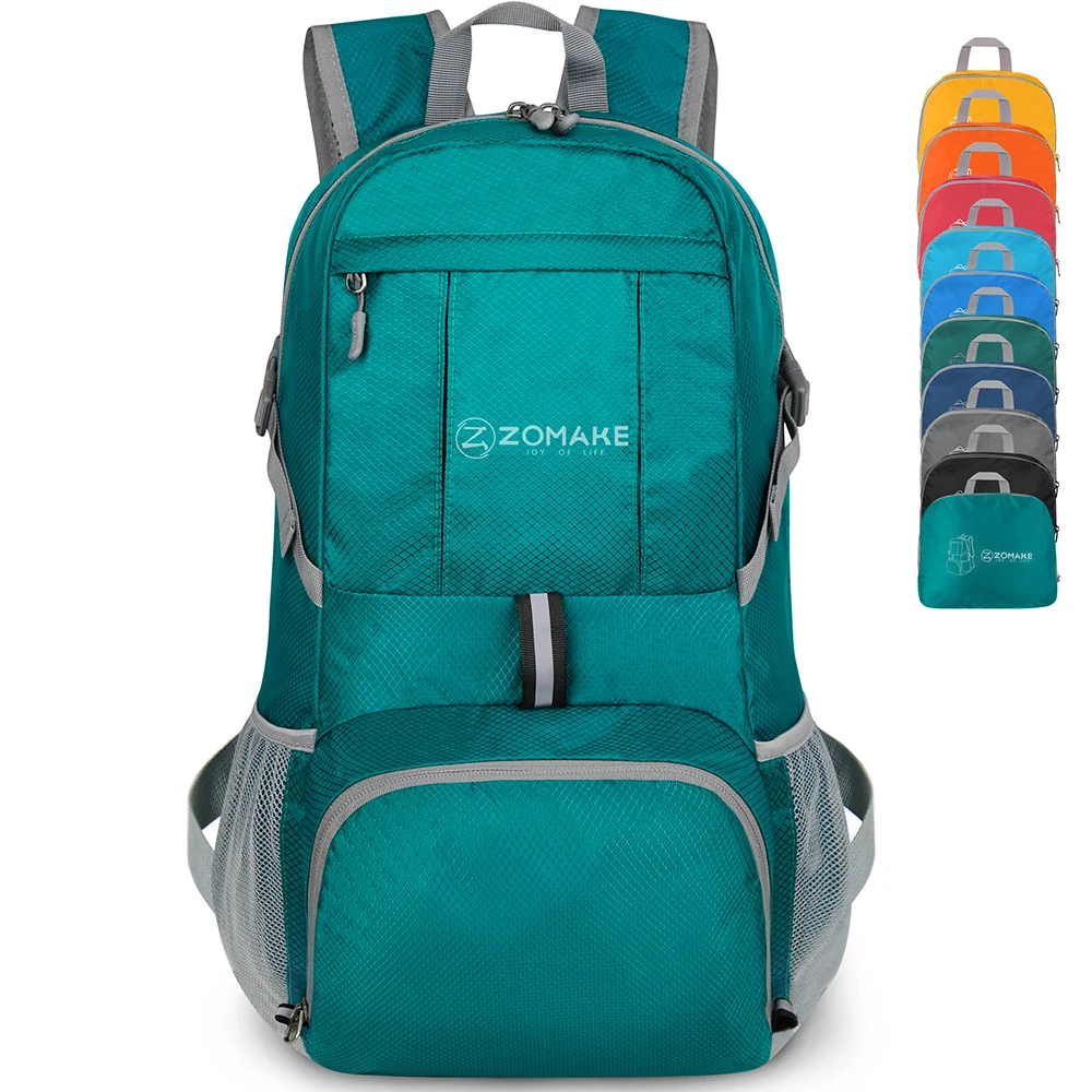 ZOMAKE 35ML Lightweight Hiking Travel Backpack Water Resistant Packable ...