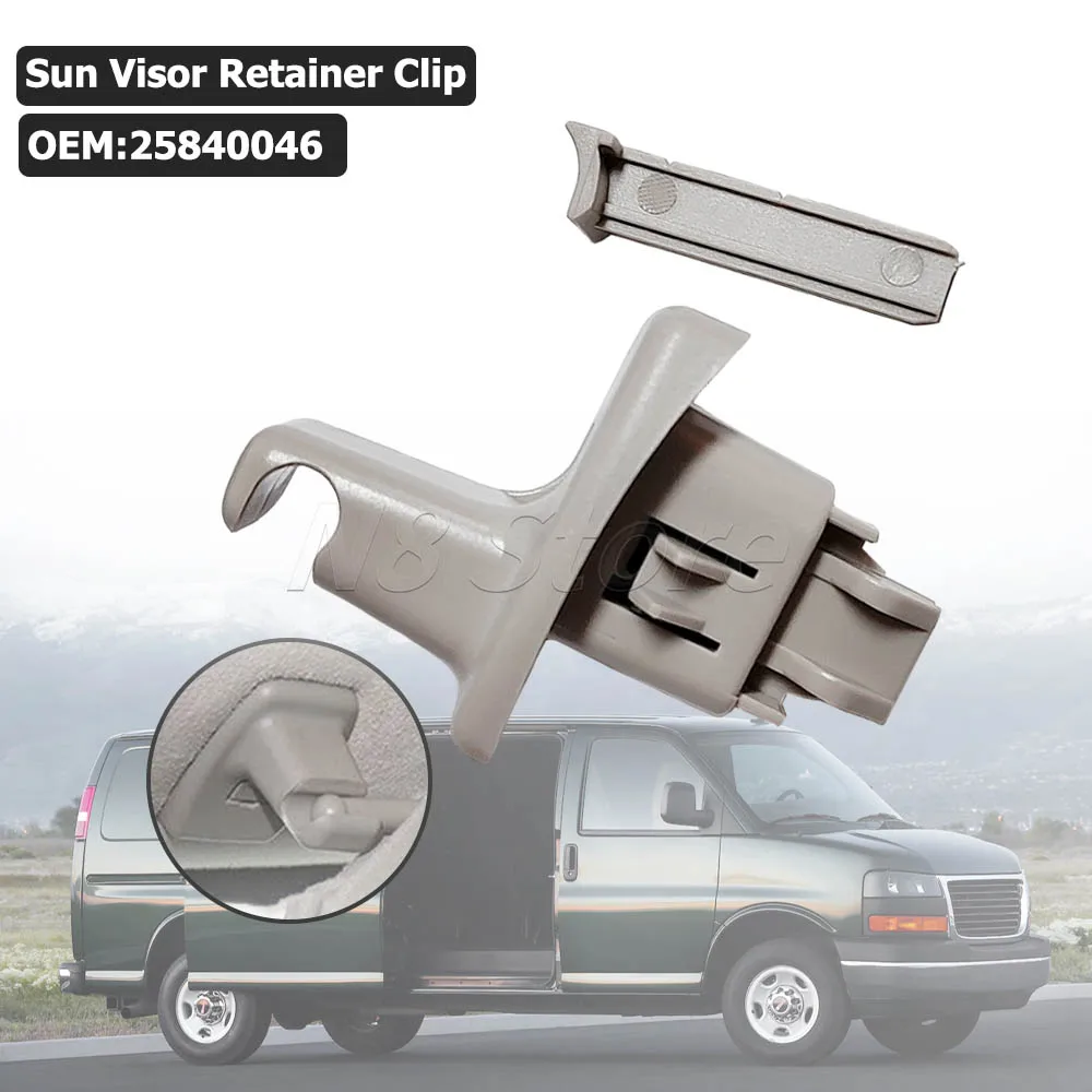 2PCS For Chevrolet Express GMC Savana Van 2003 2014 Sun Visor Retainer Clip Passenger Or Driver Side 25840046 AliExpress 34