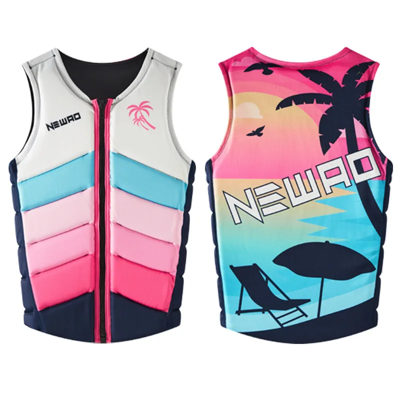 Women-Adult-Life-Jacket-CE-PPE-Certification-Neoprene-Vest-Great-For ...