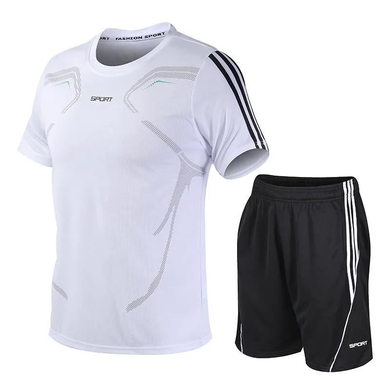 Quick-drying-adult-children-s-running-suit-Breathable-men-s-short ...