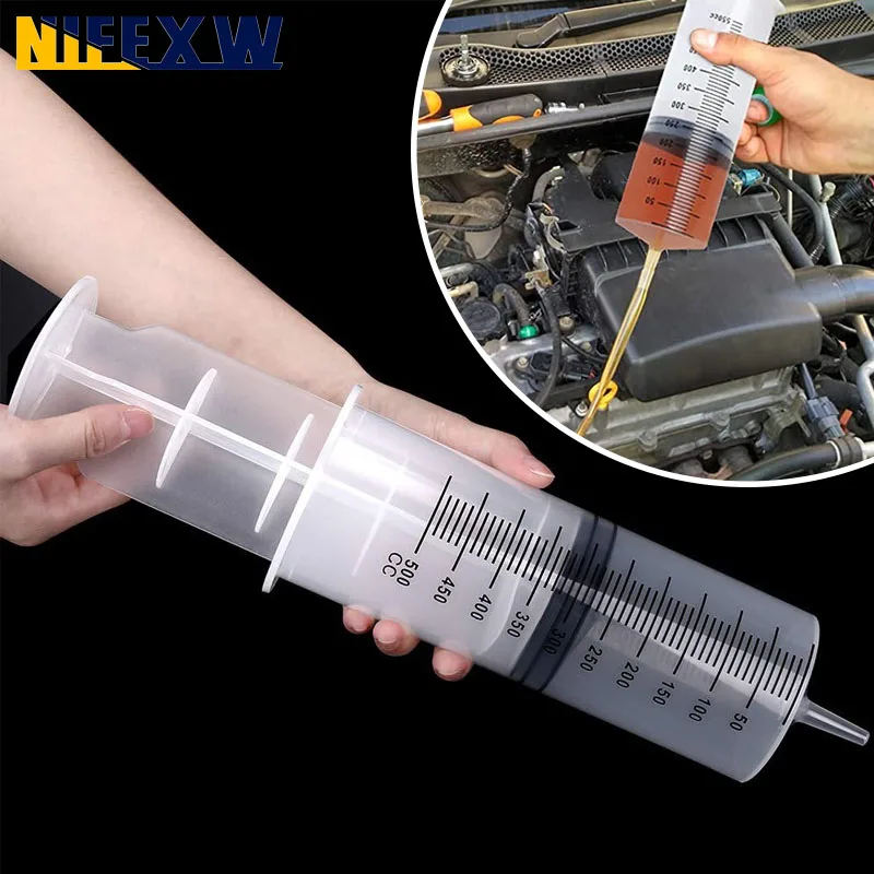 Reusable Plastic Syringe Glue Dispenser Car Oil Pet Feeding Pump ...
