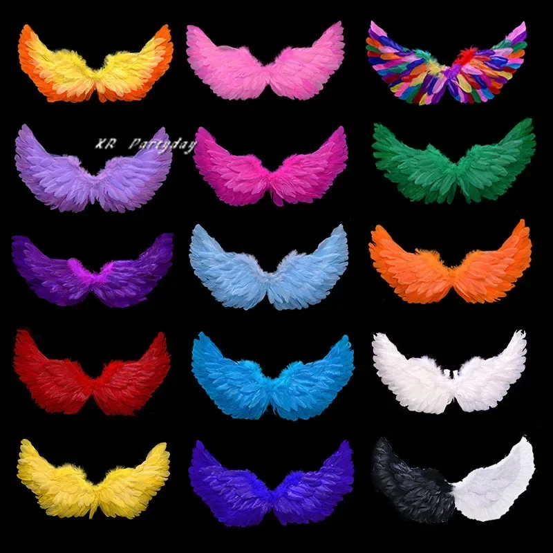 1pcs Child Adult Angel Feather Wing Show Fairy Costume Cosplay Props ...