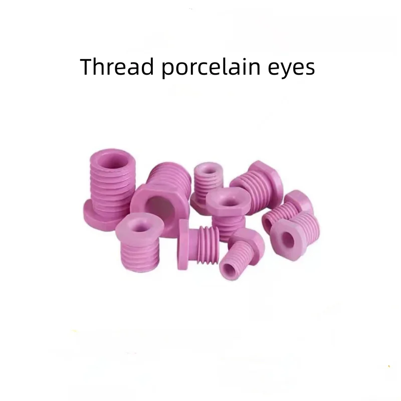 Hollow-Threaded-Porcelain-Eyes-Ceramics-Screw-Threaded-Porcelain-Eye ...