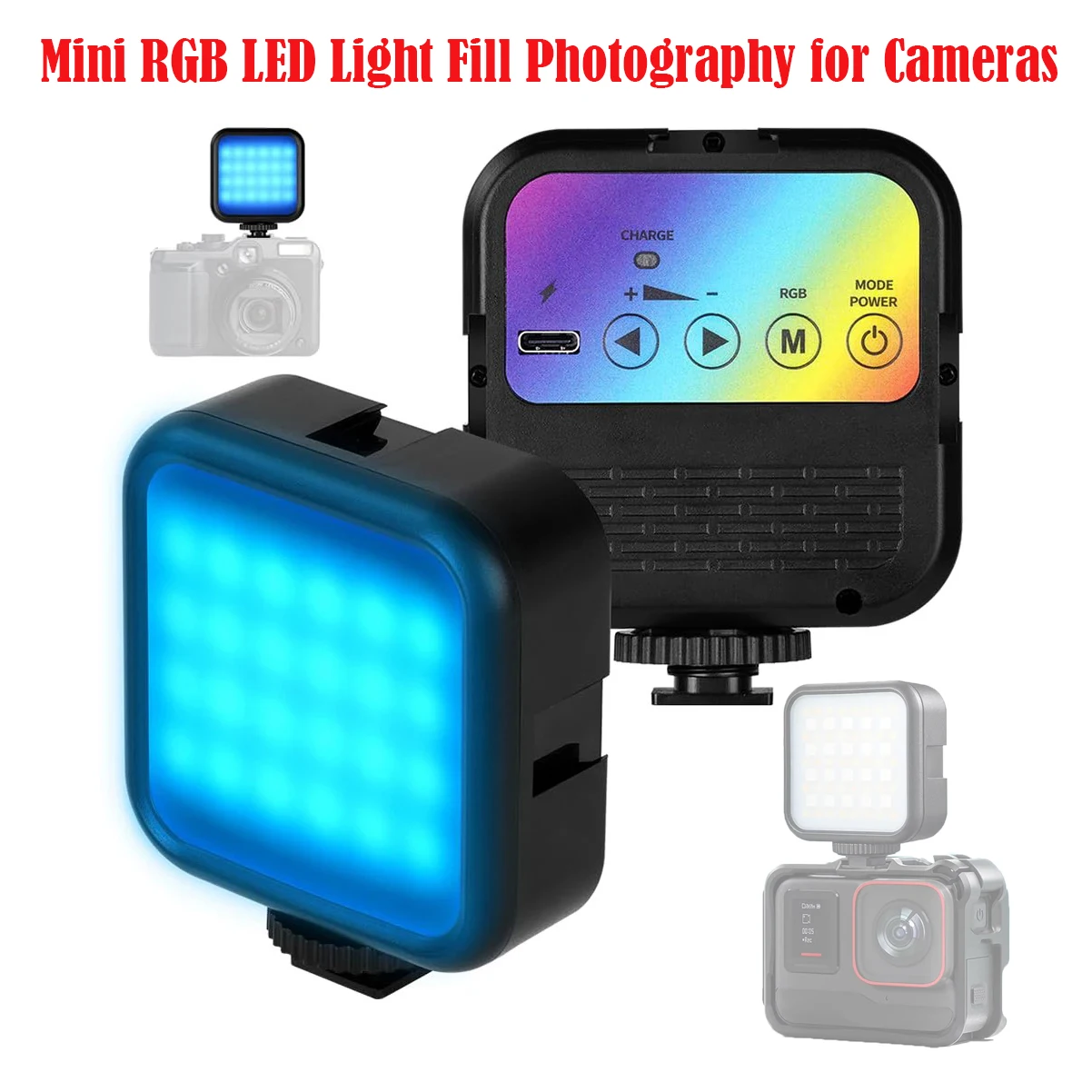 Mini-RGB-LED-Square-Soft-Light-Fill-Photography-for-Insta360-Ace-Pro ...