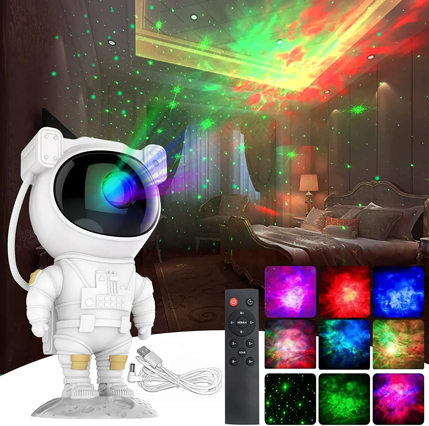 LED-Star-Galaxy-Projector-USB-Nebula-Lamp-Home-Room-Night-Light-Decor ...