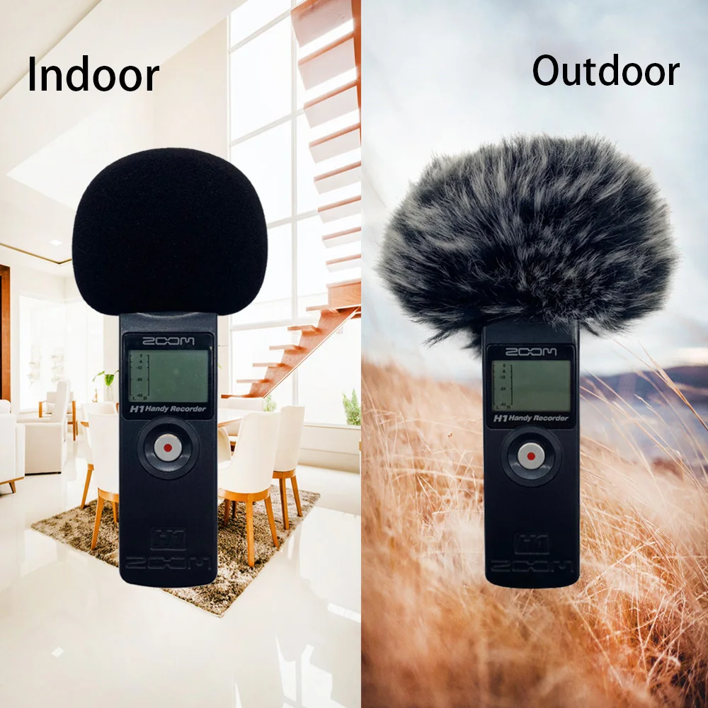 Dead-Cat-Outdoor-Artifical-Fur-Windproof-Muff-Windshield-For-Zoom-H1H1N ...