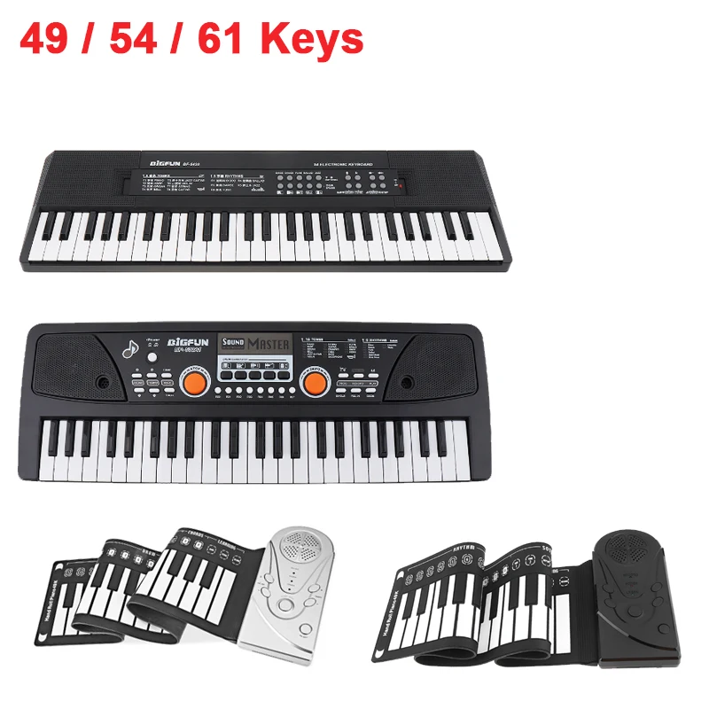 49-54-61-Keys-Electronic-Keyboard-Piano-Digital-Music-Key-Board-with ...