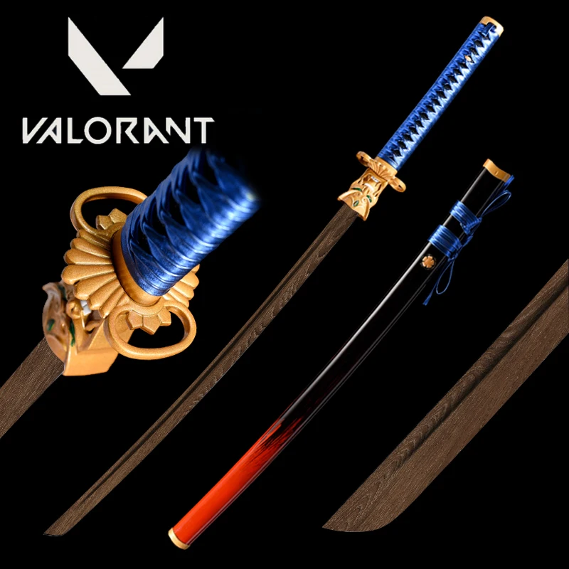 For-Riot-Games-Cosplay-Wooden-Katana-Chinese-Sword-Rosewood-Blade-Full ...