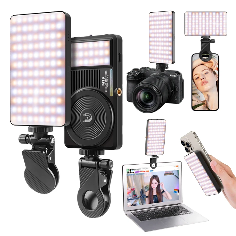 Magnetic-double-sided-fill-light-clip-pocket-light-2024-new-LED-cell ...