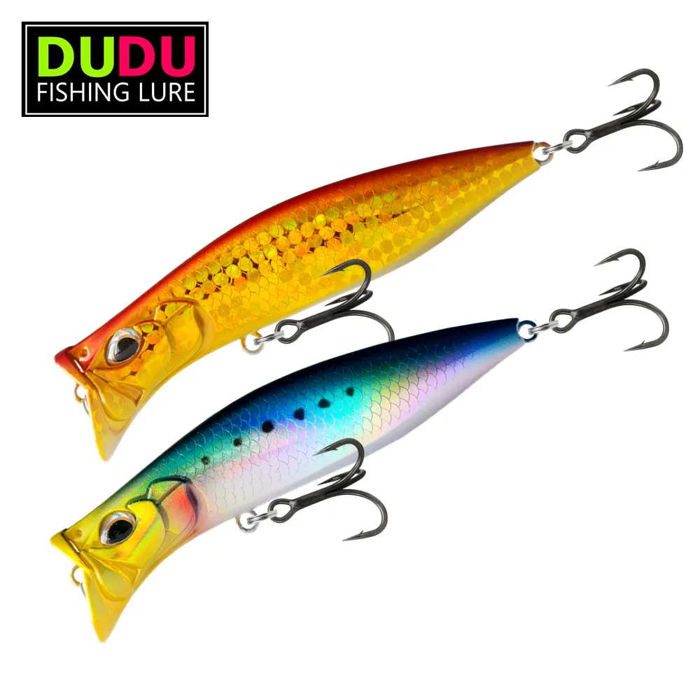 1pcs Topwater Popper 90mm 12.5g Floating Rock pop Artificial Hard Baits ...