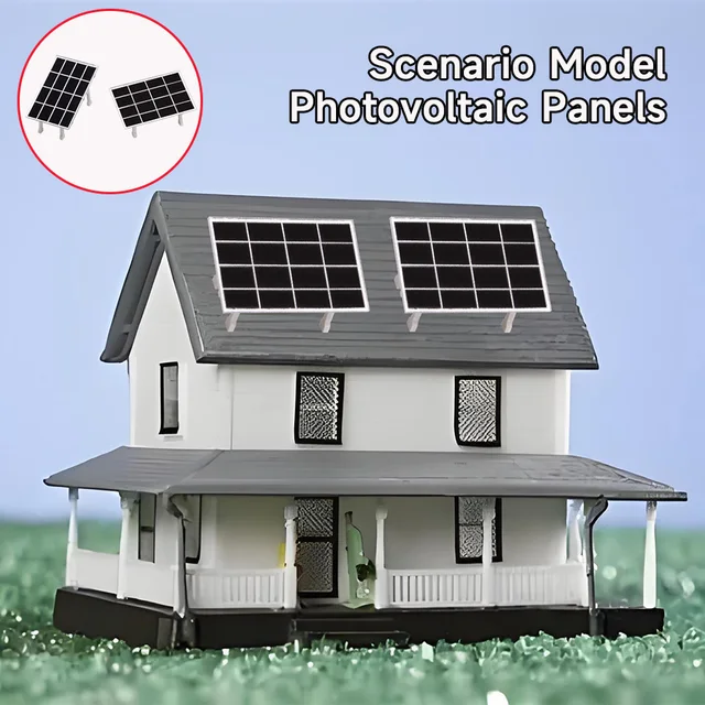 Solar Powered Housing Model Kit
