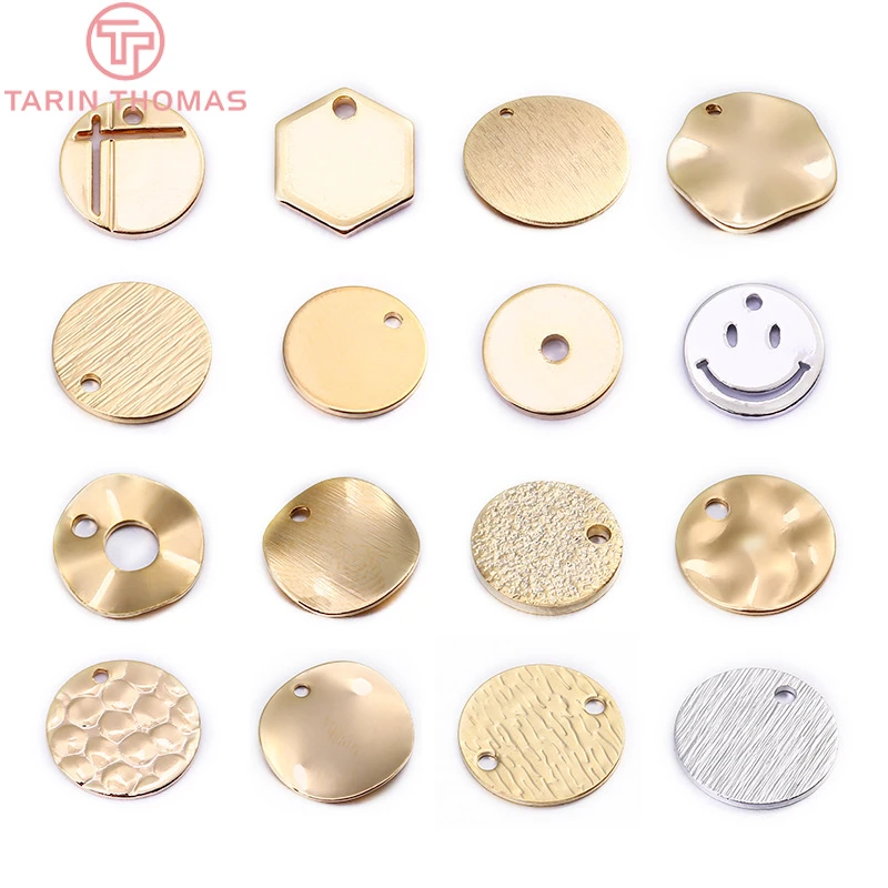 Brass Jewelry Making Findings Accessories | Brass Charms Jewelry Making ...