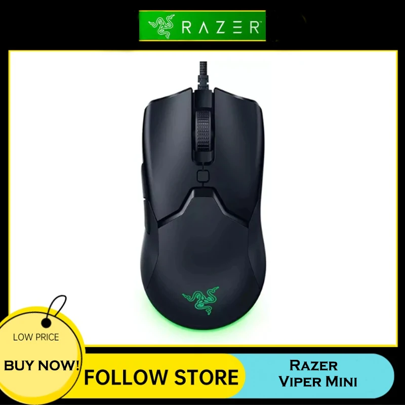Razer Viper Mini Wired Gaming Mouse Ultra-Lightweight Design CHROMA RGB ...