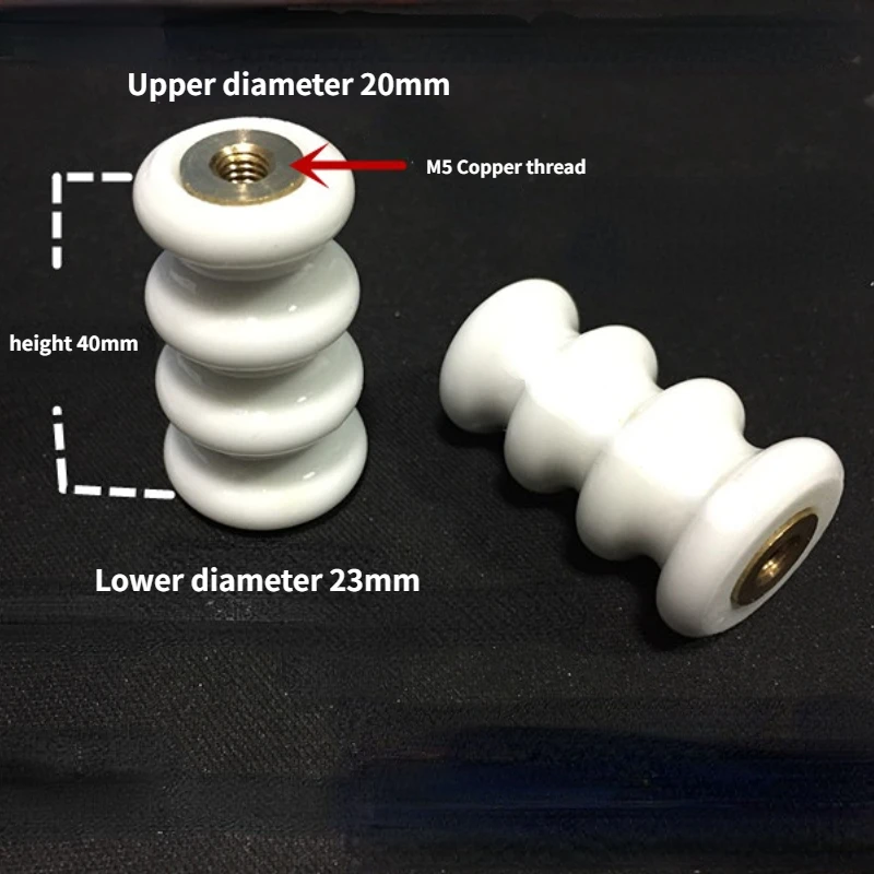 1PC-M5-thread-High-Voltage-Ceramic-Insulators-Electric-Field-Insulator ...