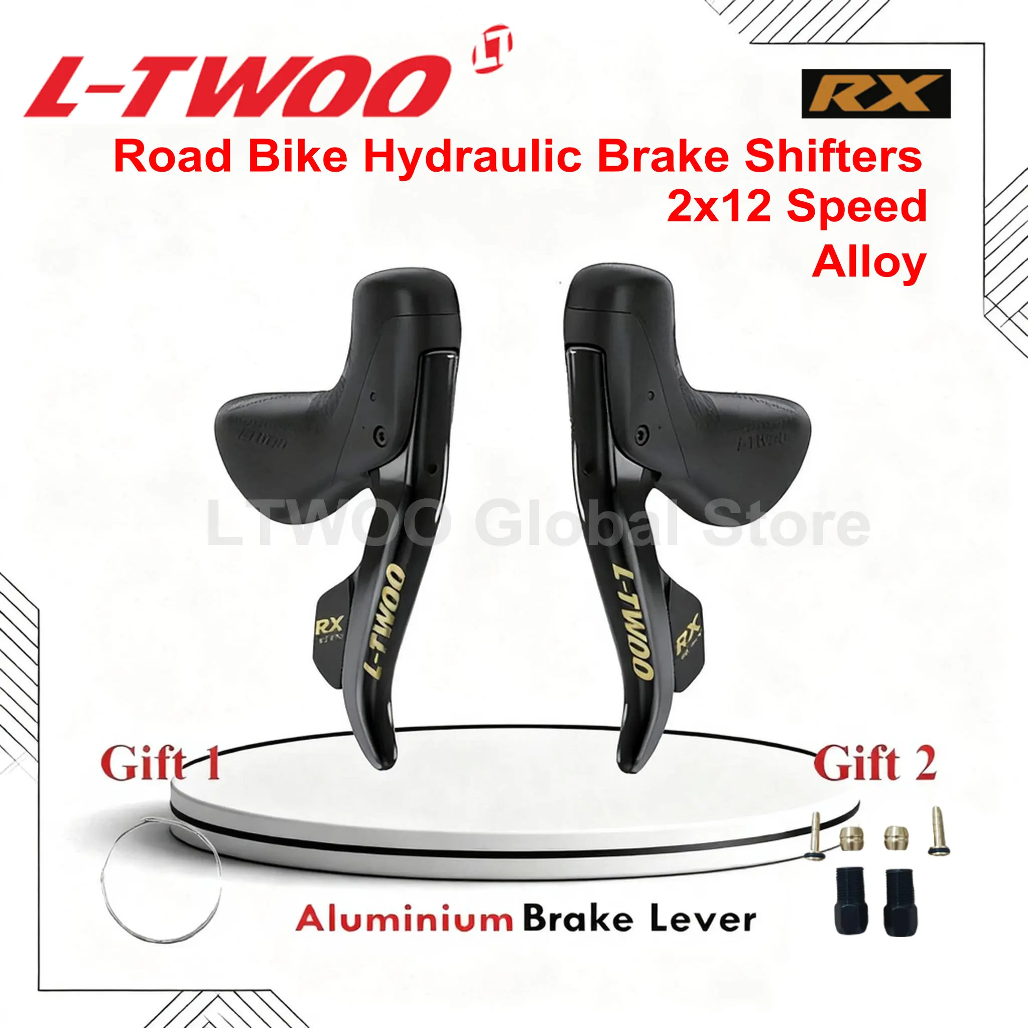 LTWOO RX/R9/R7/R5/R3/R2 Road Bike Hydraulic Disc Brake Shifter Levers ...