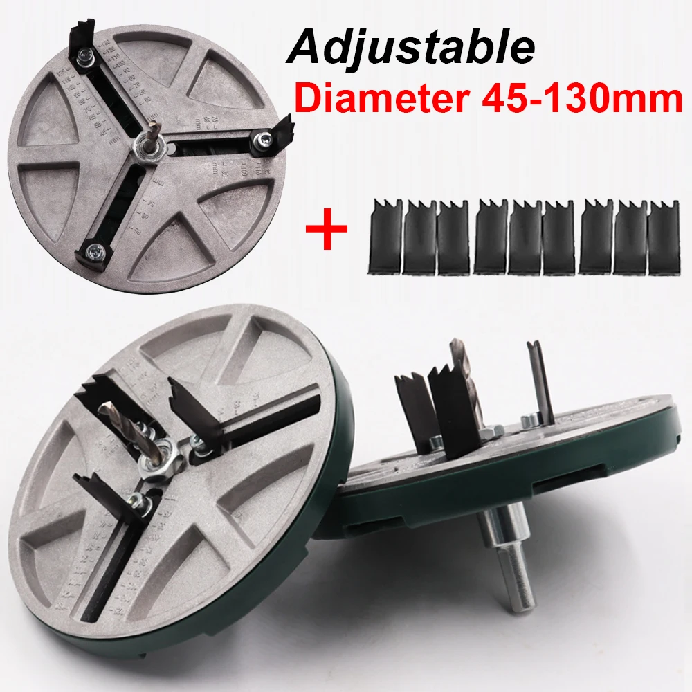 45-130mm-Adjustable-Hole-Saw-WoodworKing-Hole-Cutter-Cutting-Tools-For ...