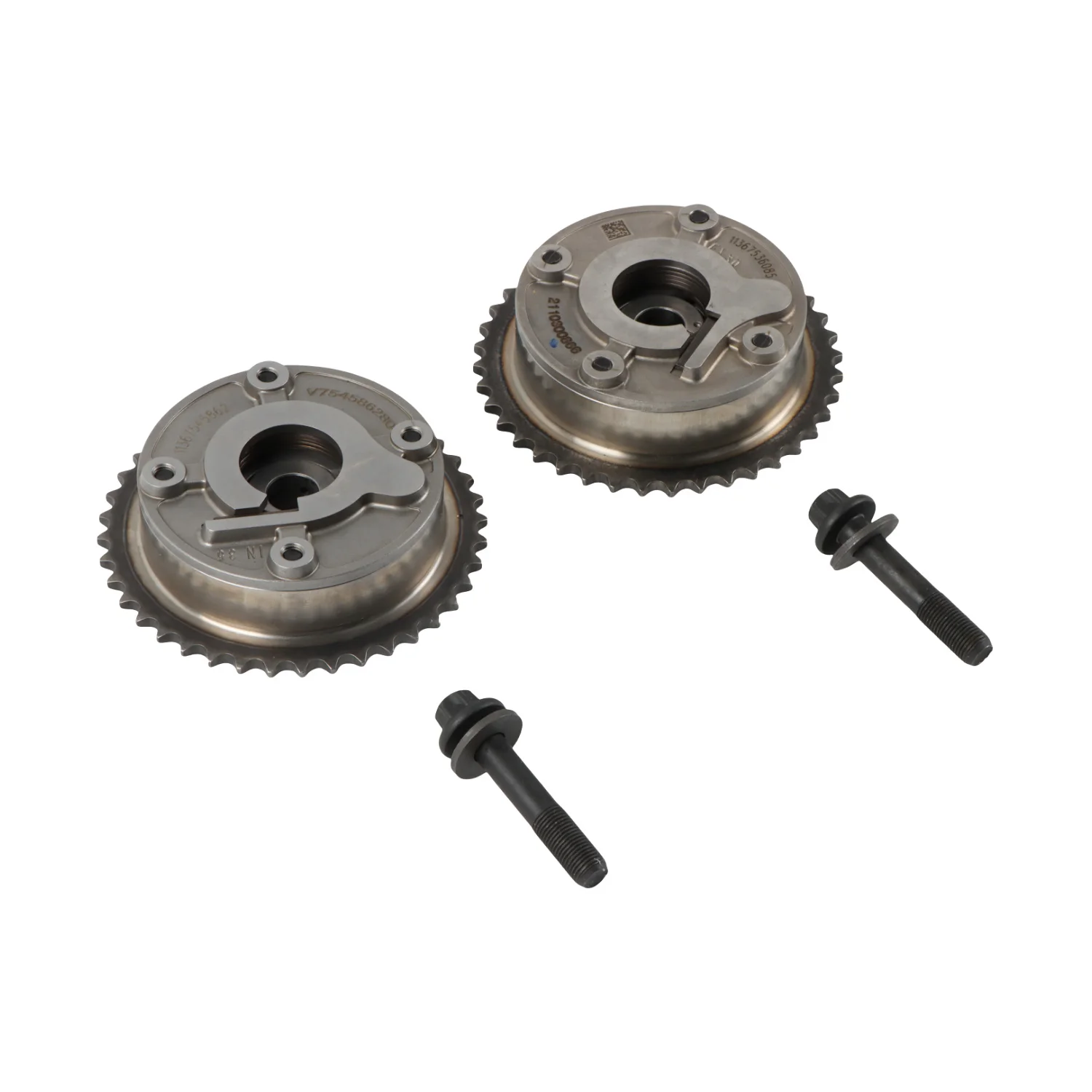 2pcs Intake Exhaust Camshaft Phaser VVT Gear With Bolts For Mini Cooper ...