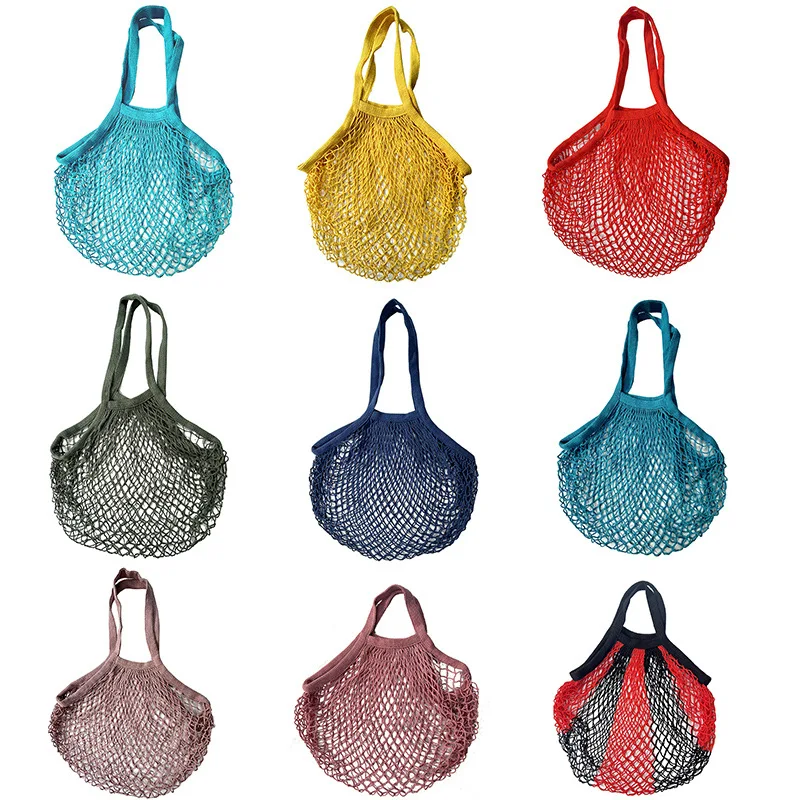 Cotton-Net-Bag-Shop-Basket-for-Supermarket-Folding-Grocery-Bags-Fruit ...